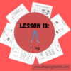 Lesson 13: Consonant ‘l’ - Stepping 4words