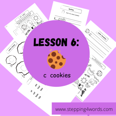 Lesson 6: Consonant ‘c’ - Stepping 4words